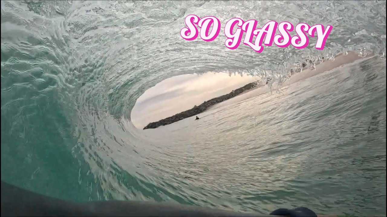 BODYBOARDING PERFECT BARRELS - YouTube