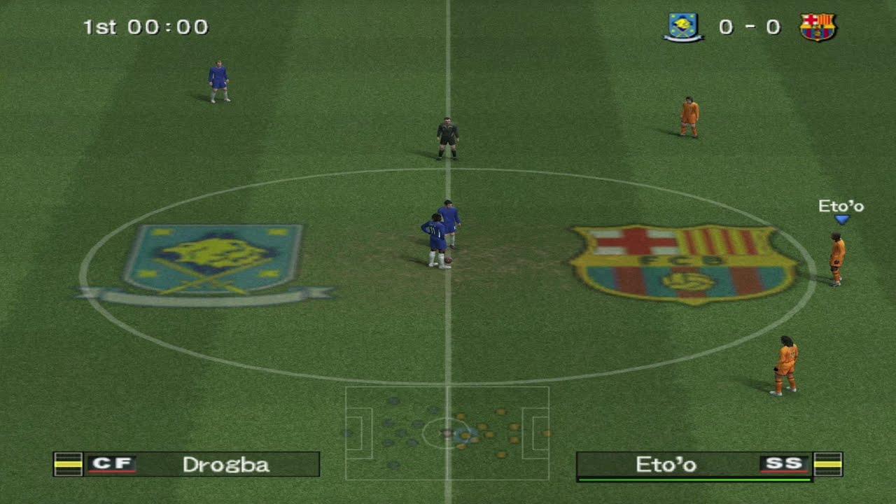 Pro Evolution Soccer 6 | London FC - FC Barcelona | Top Player - YouTube