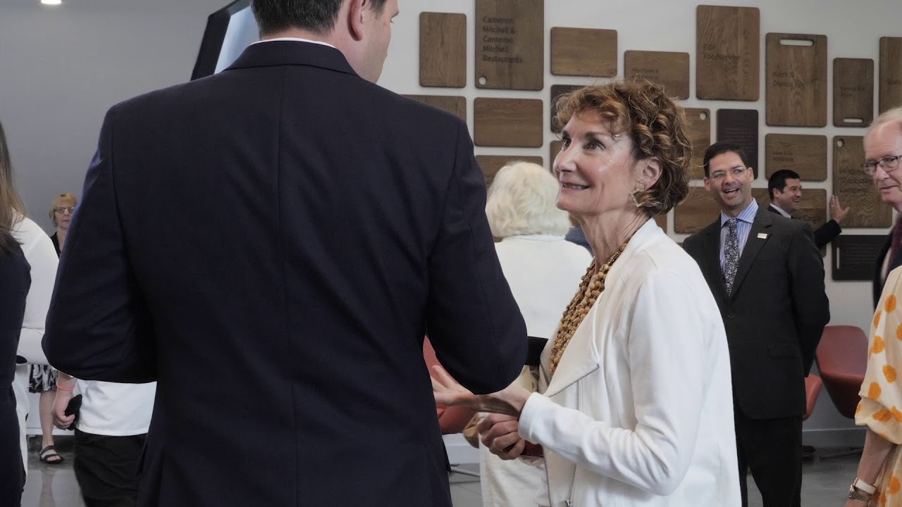 Mitchell Hall Dedication Ceremony - YouTube