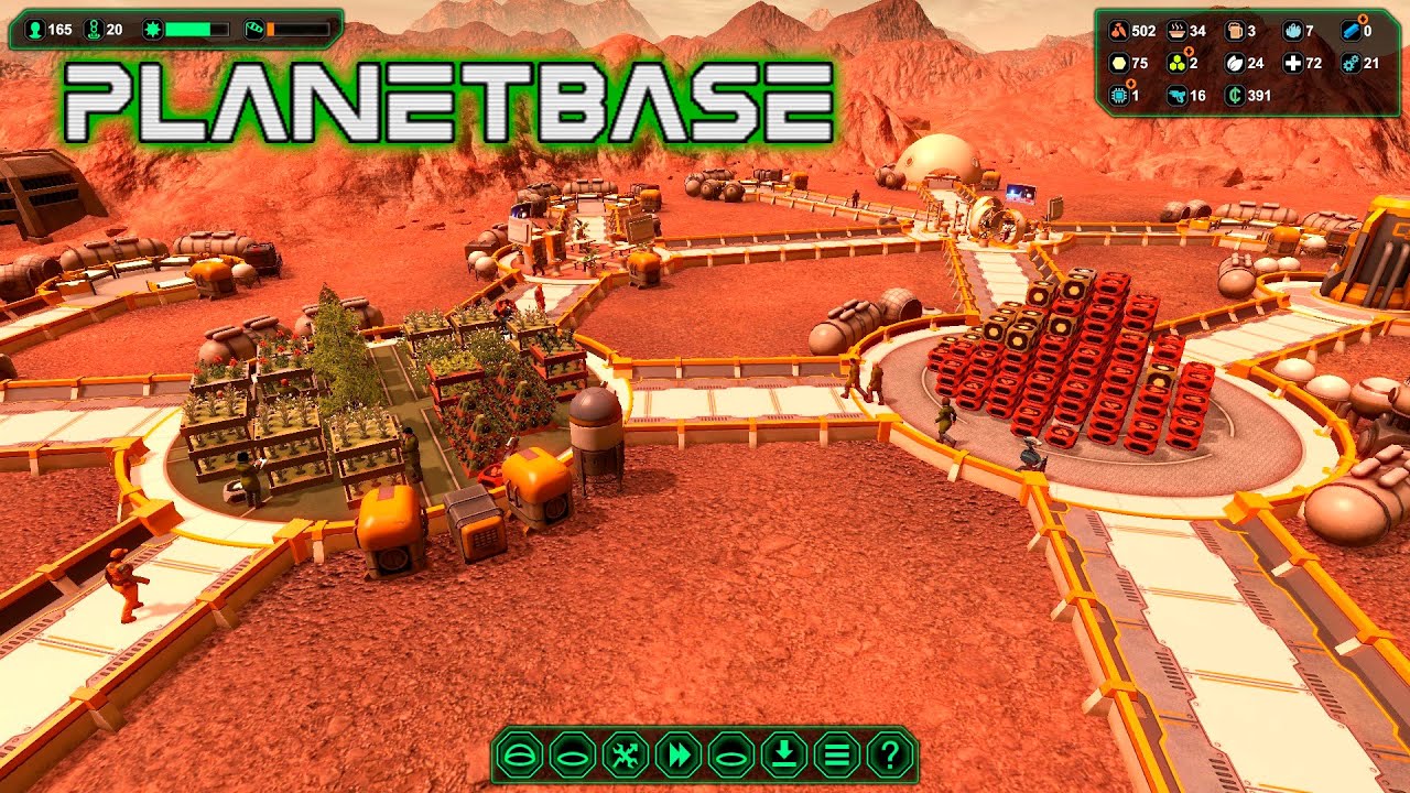 ПЕРВАЯ СОТНЯ КОЛОНИСТОВ И МНОГО ЕДЫ. Planetbase (4 серия) - YouTube