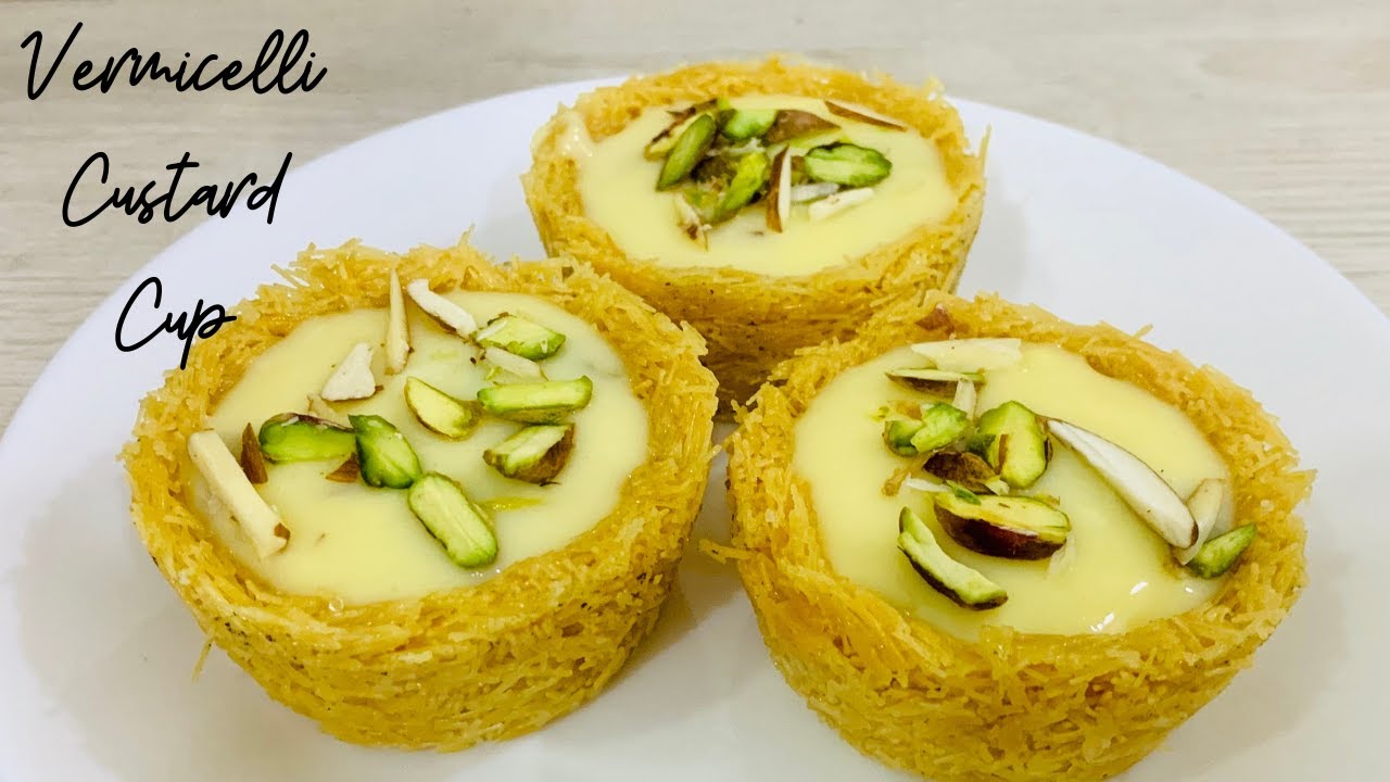 Vermicelli Dessert Recipe | Vermicelli Cups - YouTube