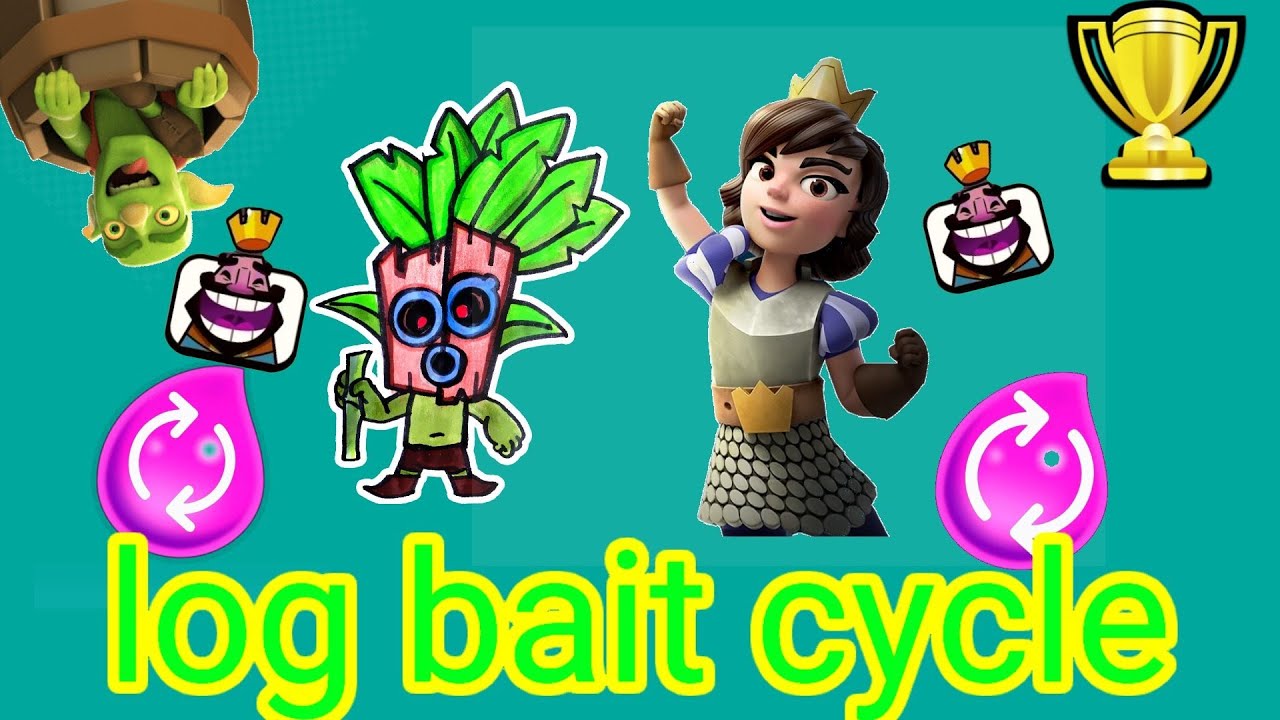 log bait cycle clash royale #clashroyale - YouTube
