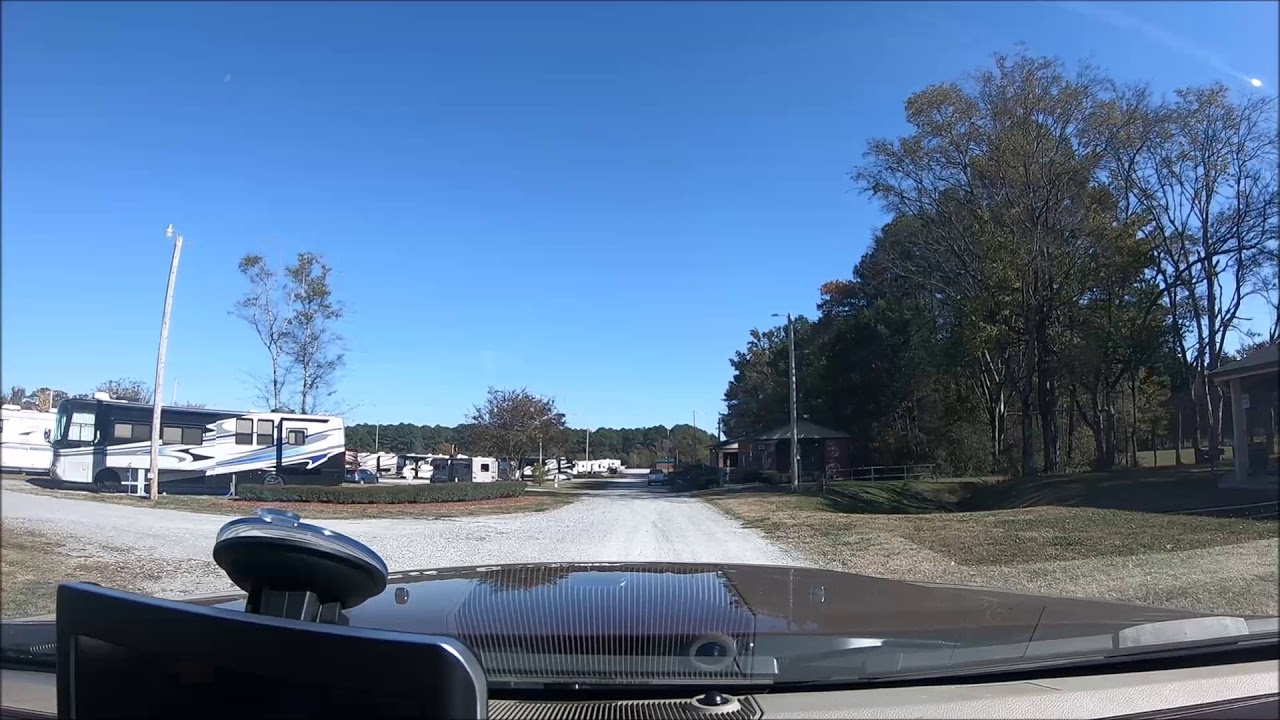 Redstone Arsenal RV Park Arrival 10NOV2019 - YouTube