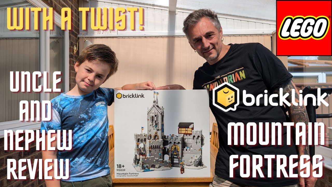 The New LEGO Mountain fortress 910029 Review - Bricklink Designer ...