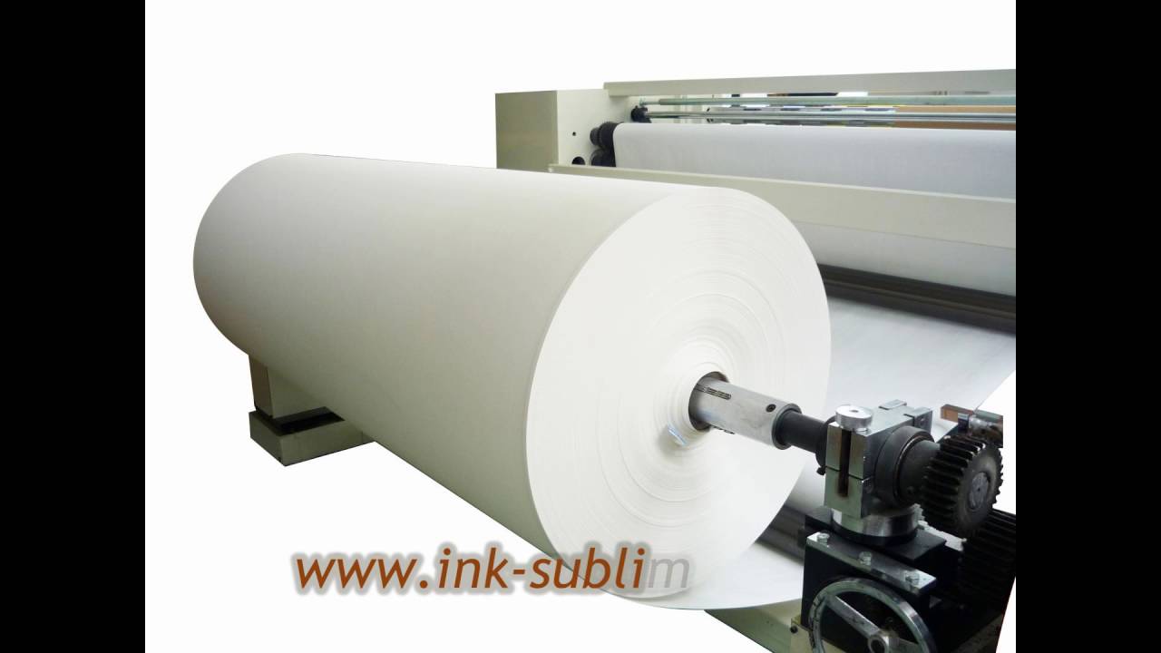 70gsm/75gsm Jumbo Roll Sublimation Transfer Paper For High speed ...