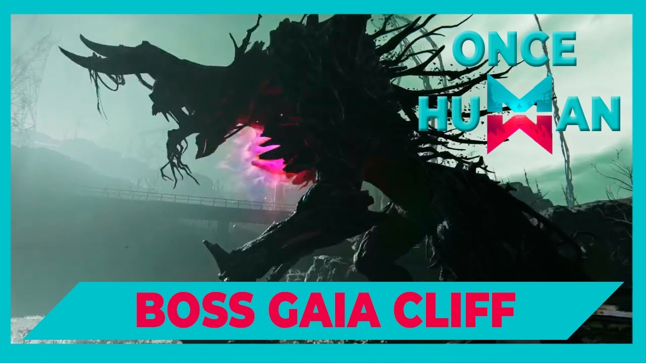 boss gaia cliff 🎮| Once Human gameplay español - YouTube