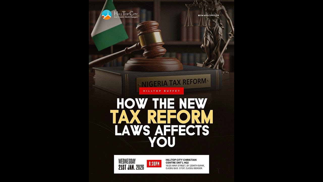 HOW THE NEW TAX REFORM LAW AFFECTS YOU|| || Pastor Victor Akintunde # ...