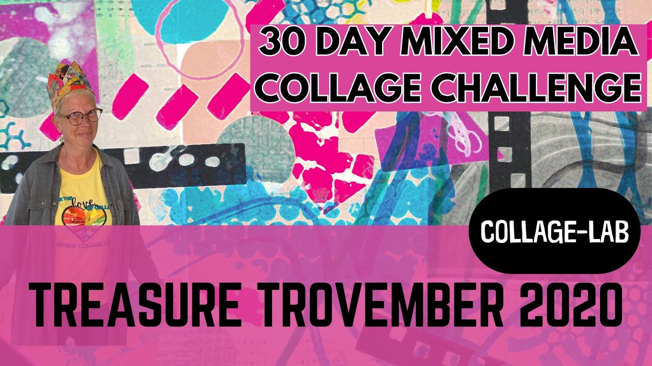 Treasure Trovember Collage Challenge 2020 - DAY 5 - YouTube