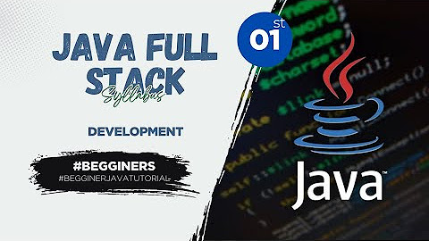 Java Full Stack Course Demo/ Lecture Video - YouTube
