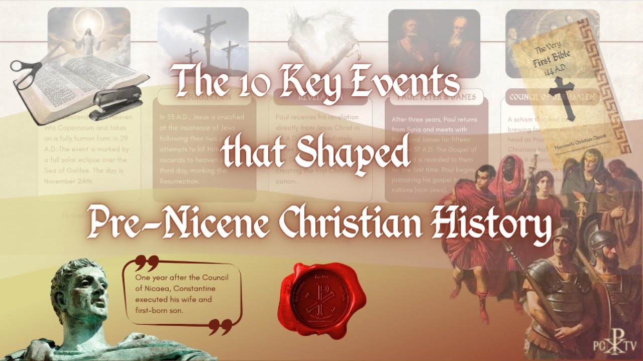 The TEN Key Events that Shaped Pre-Nicene Christian History - YouTube
