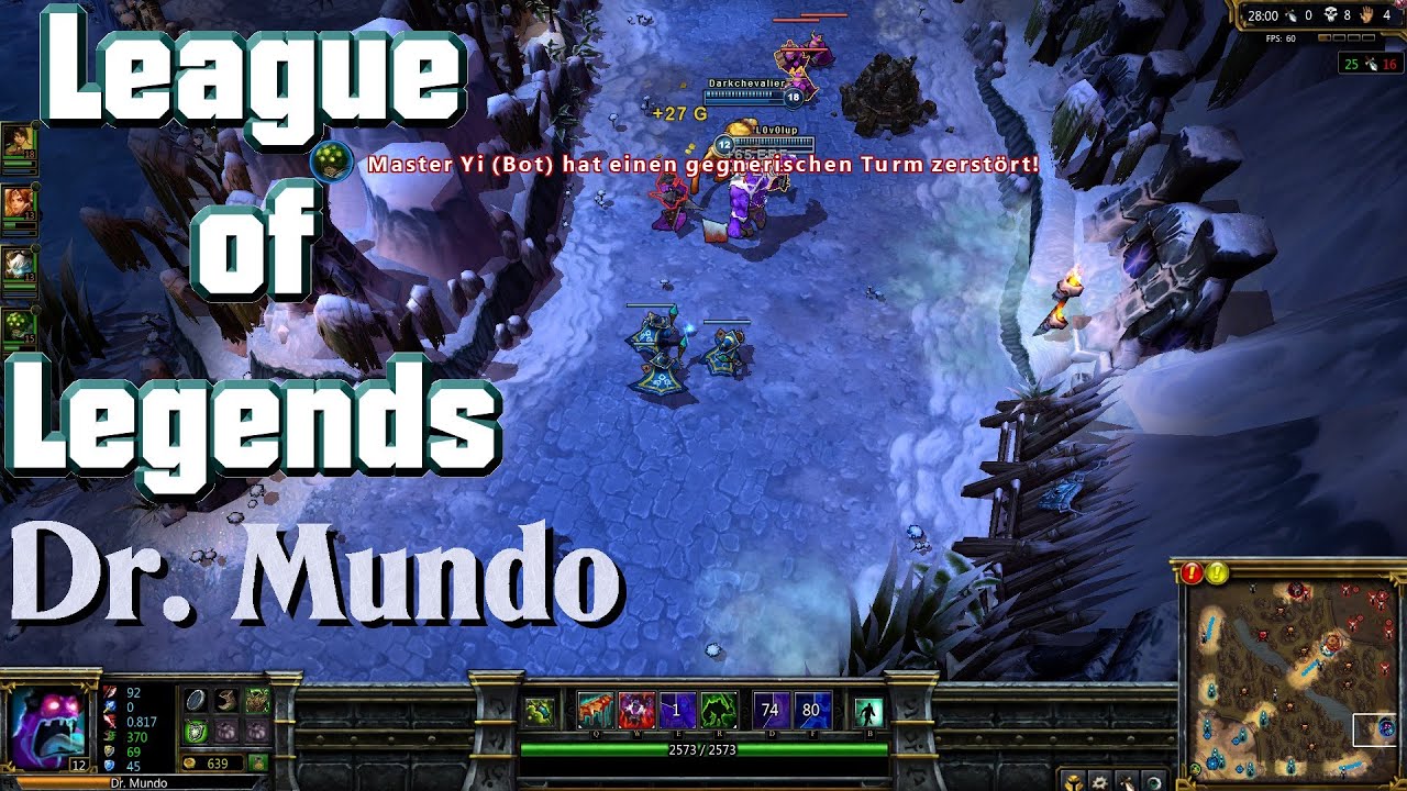 Let´s Play Dr. Mundo - League of Legends - LoL Together (Fail) - YouTube