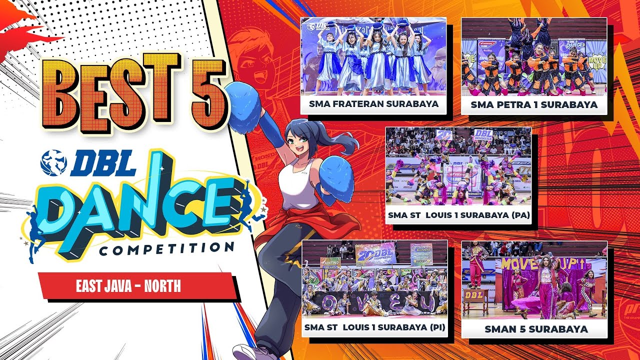 BEST 5 DBL DANCE COMPETITION EAST JAVA - NORTH - YouTube
