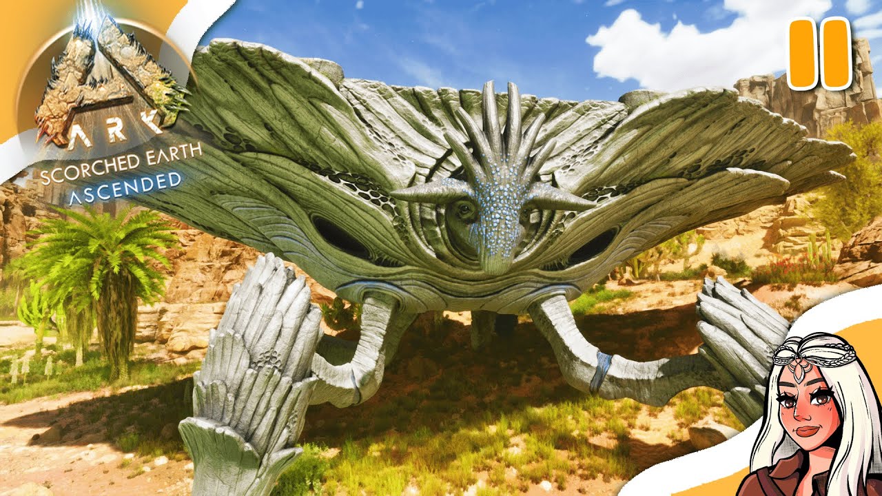 TAMING BIEN FUN DE L'OASISAUR! [#11] ARK SCORCHED EARTH - YouTube