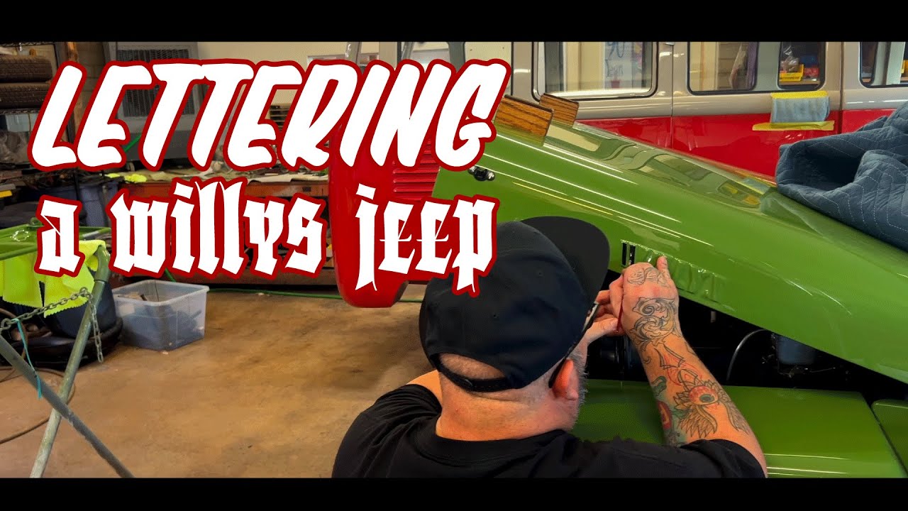 Willys Jeep Lettering - YouTube