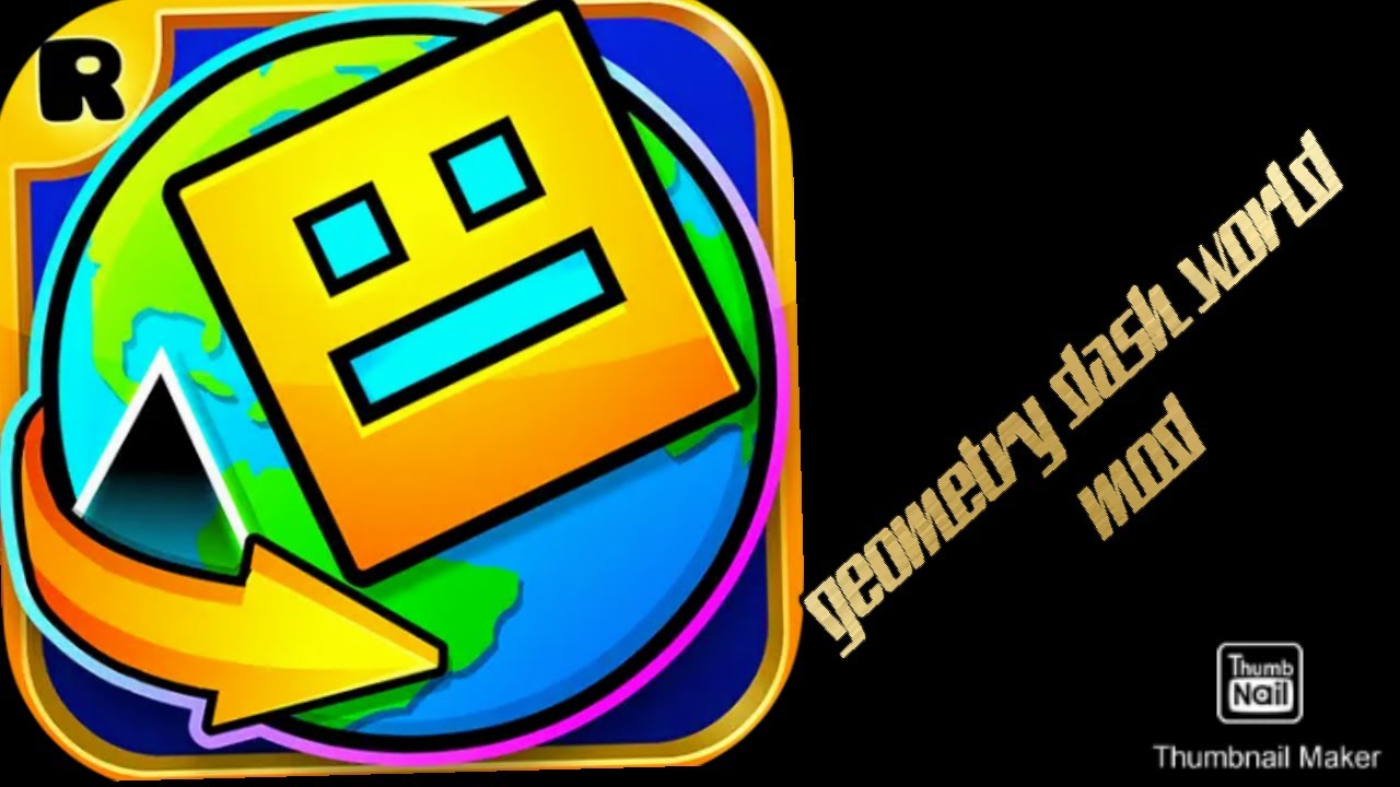 Cómo descargar geometry dash world mod - YouTube