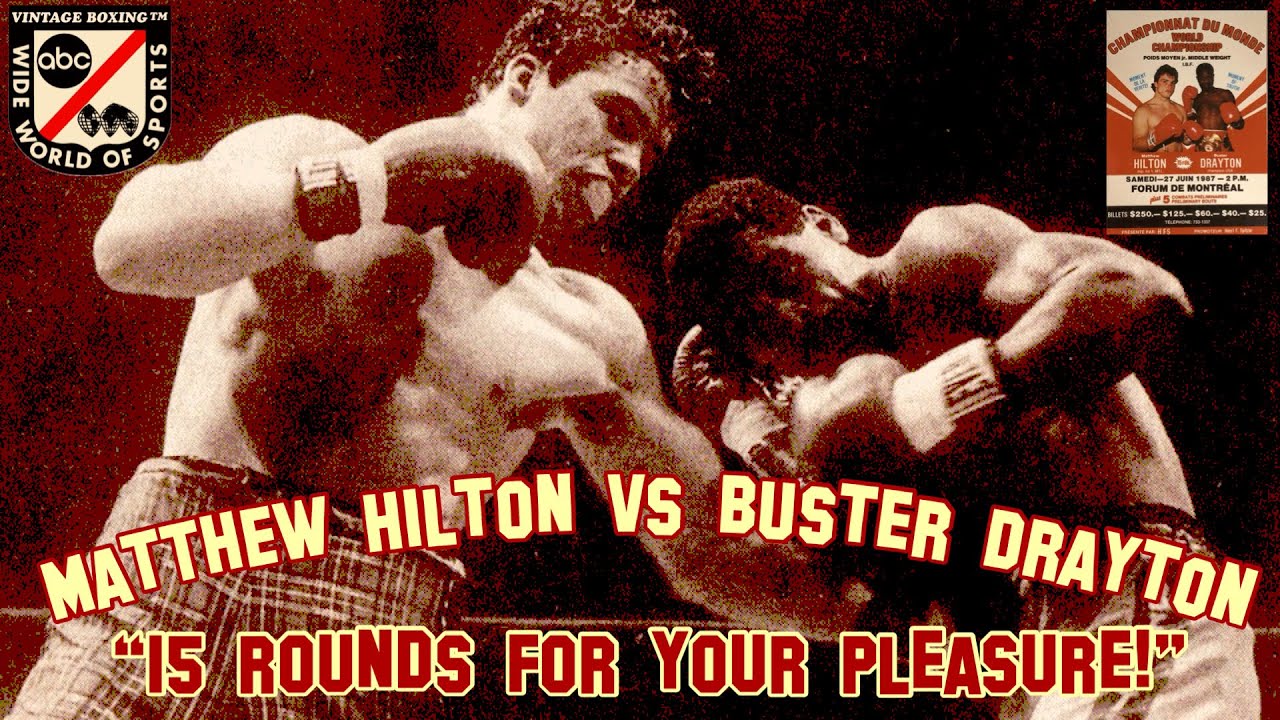 Matthew Hilton vs Buster Drayton ABC 1080p 60fps - YouTube