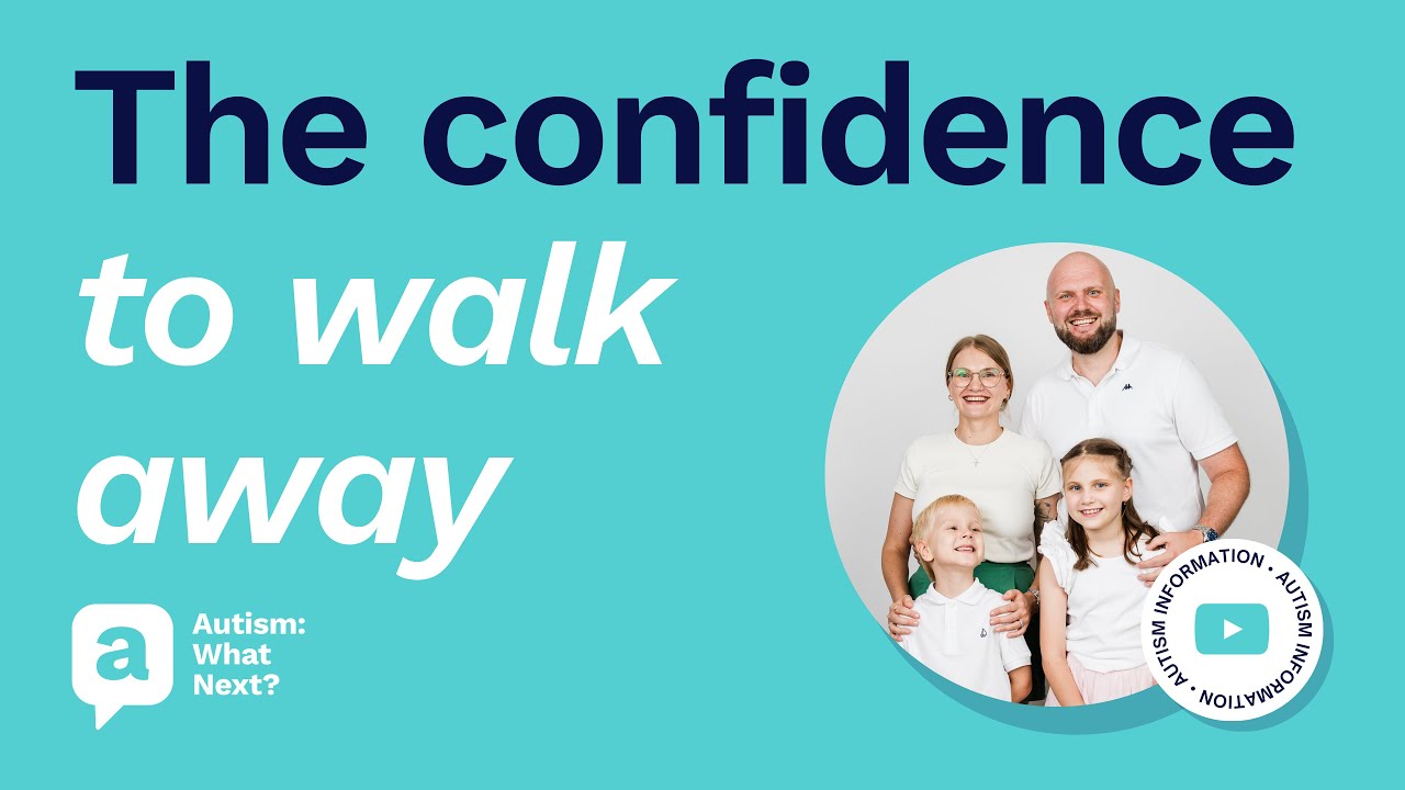 The confidence to walk away - autism and early intervention - YouTube