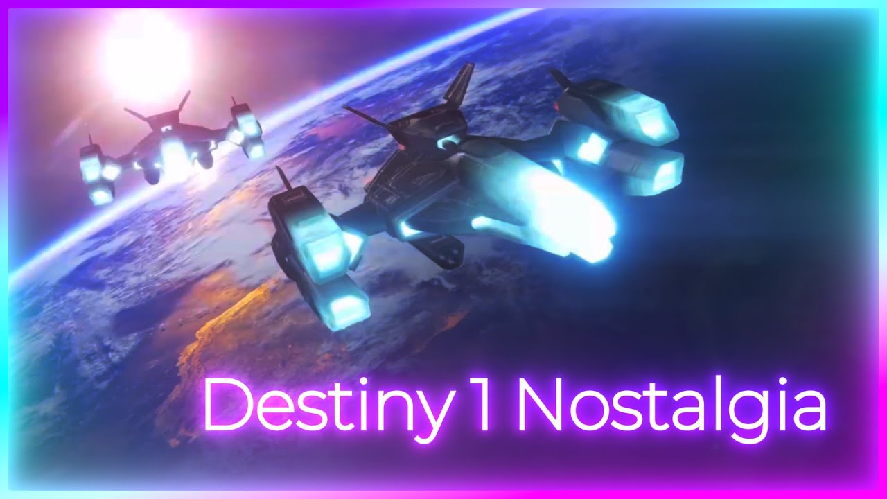 Destiny 1 Nostalgia! - Destiny 1 Story: Act 0 - Neon Syzygy - YouTube