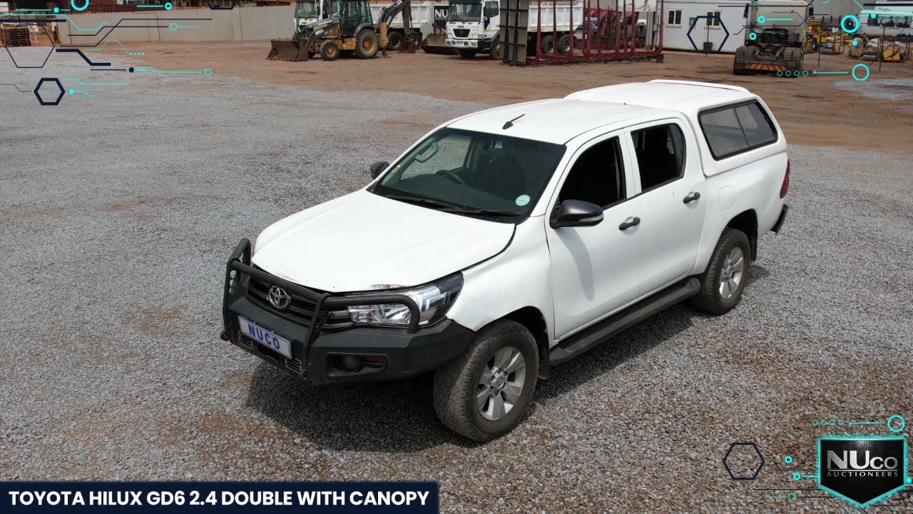 TOYOTA HILUX GD6 2.4 DOUBLE CAB MANUAL LDV WITH CANOPY | NUco ...