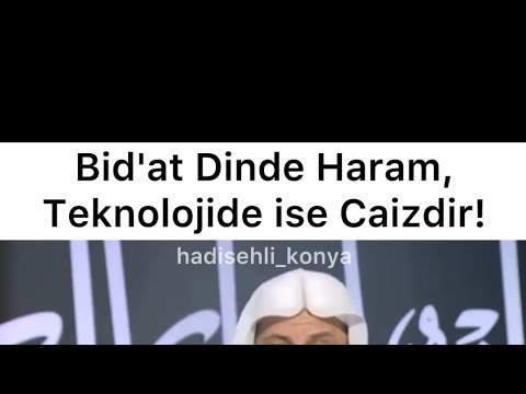 Bid'at Dinde Haram, Teknolojide ise Caizdir! | Dr. Aziz Farhan Hoca (Allah onu korusun)