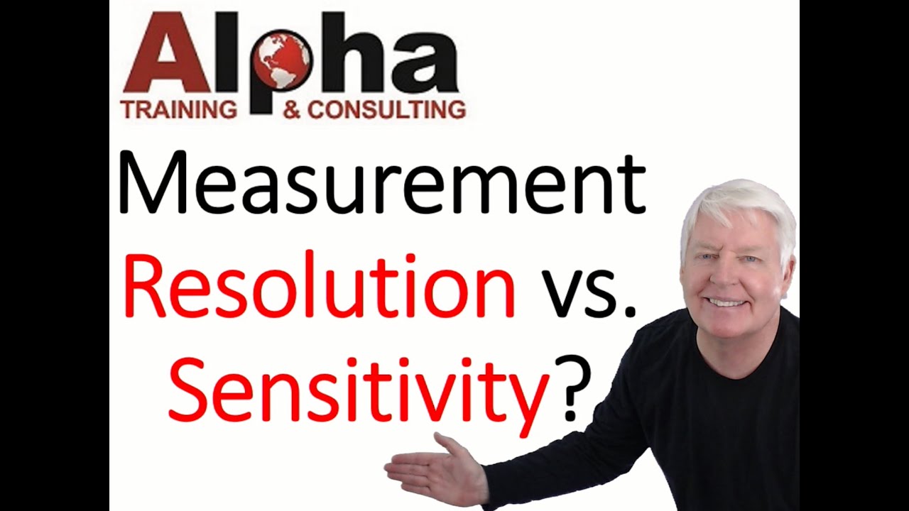 Measurement Resolution vs Sensitivity - YouTube