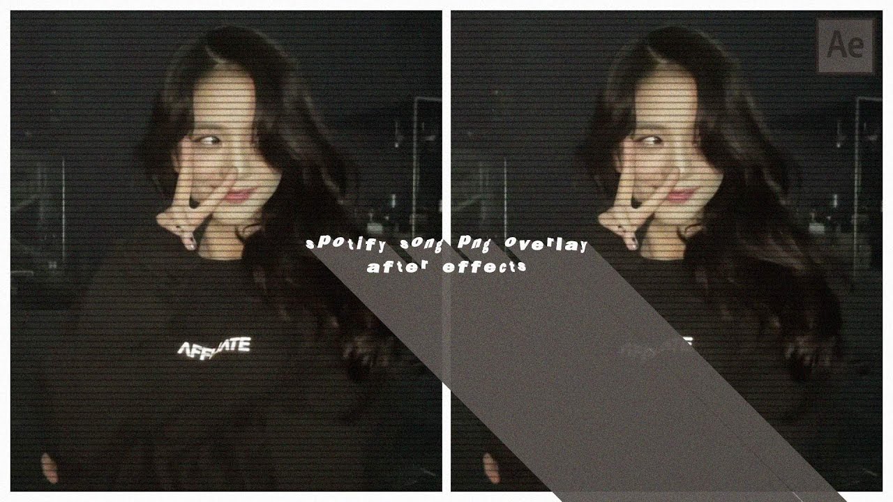 spotify song png overlay | after effects - YouTube