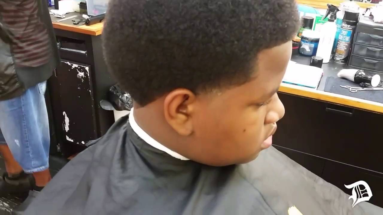 David D'Sharp - Afro Shape up w/Detroit Taper - YouTube