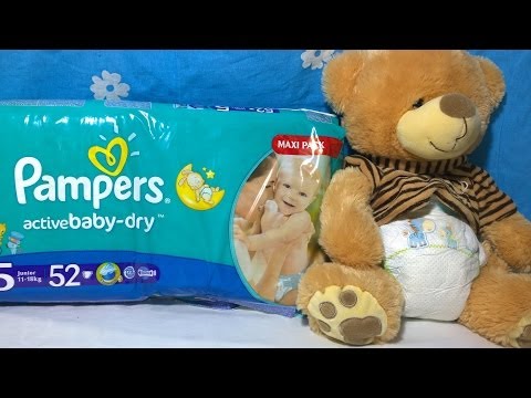 How to Change Baby's Pampers Diaper?! wie Windel wechseln-帮宝适纸尿裤,Pampers bleier