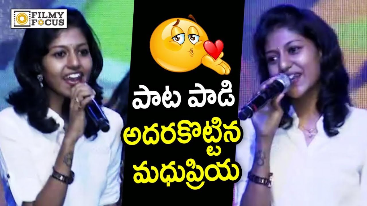 Singer Madhu Priya Superb Song Performance on Vachinde Song @Fidaa ...