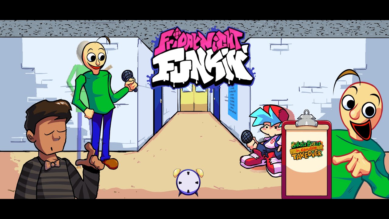 bf is going back to school | FNF Baldi's Basics In Education Takeover ...