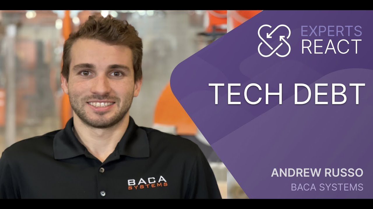 #expertsreact Episode 1 - Technical Debt - with Andrew Russo ...