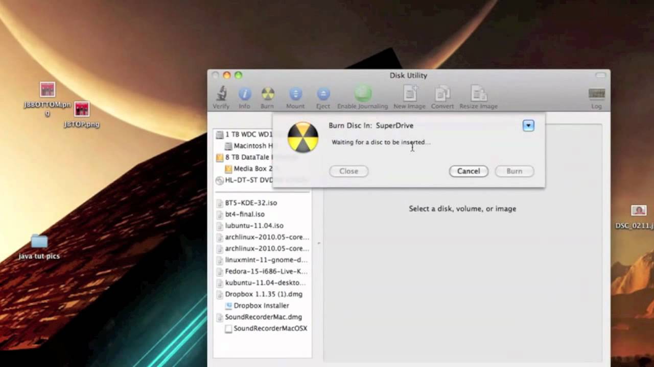 How to create a live bootable linux CD - YouTube