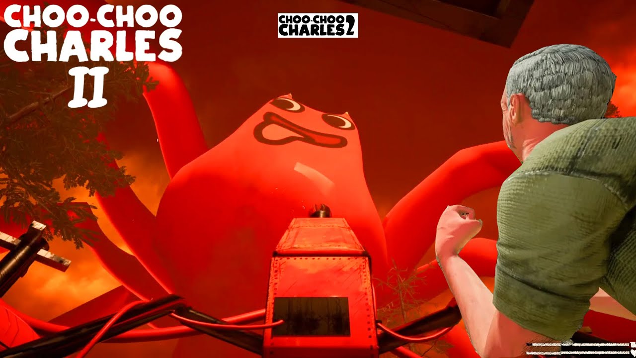 Choo Choo Charles 2 | Final Boss Fight & Ending | Hell Charles With ...