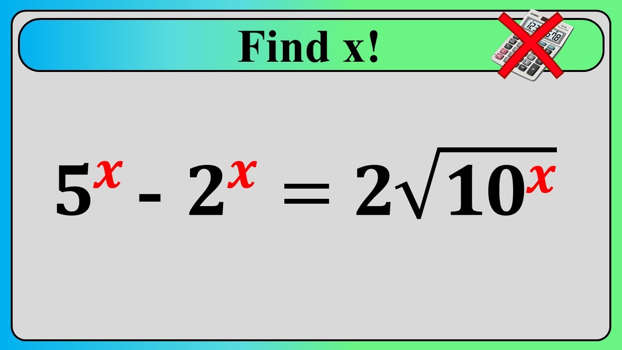 A beautiful Math Problem For Competitive Exams l harvard mathematics l ...