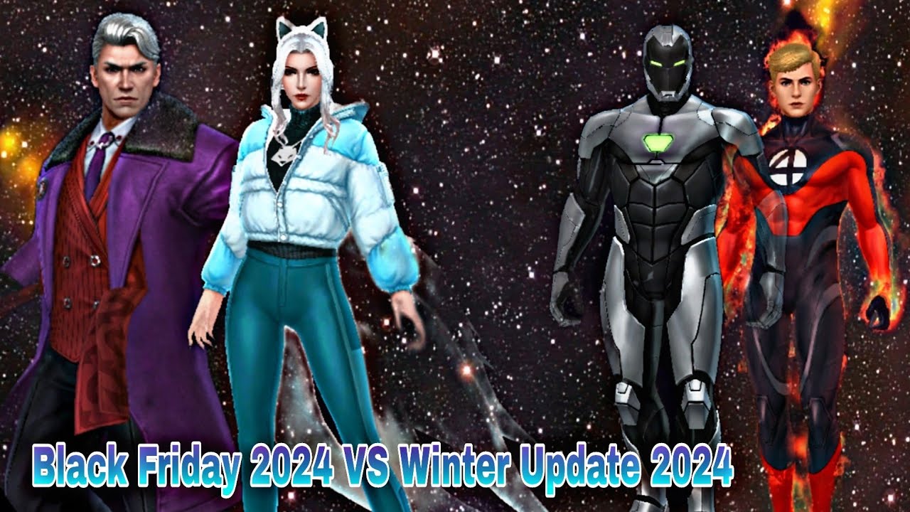 Black Friday 2024 VS Winter Update 2024 - Marvel Future Fight - YouTube