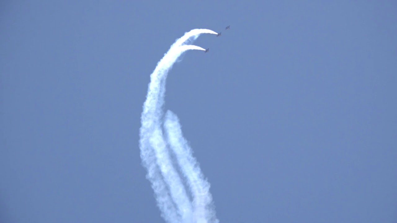 Blue Angels 3 Plane Loop - YouTube