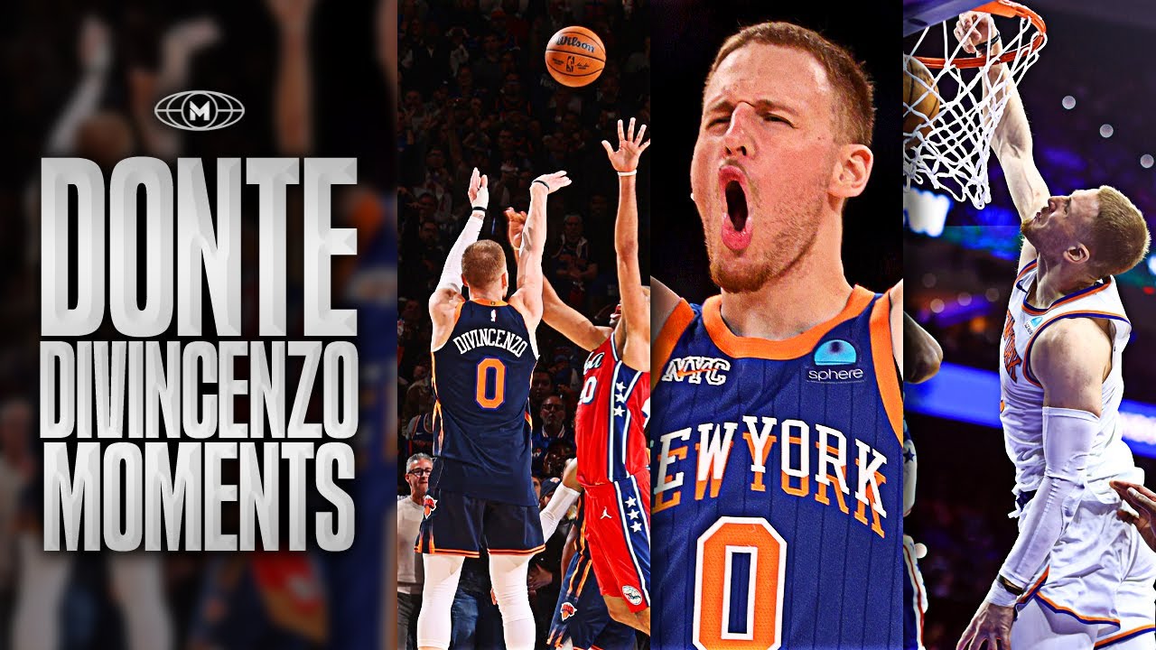 Donte DiVincenzo Is Becoming A KNICKS LEGEND 🔥 - YouTube