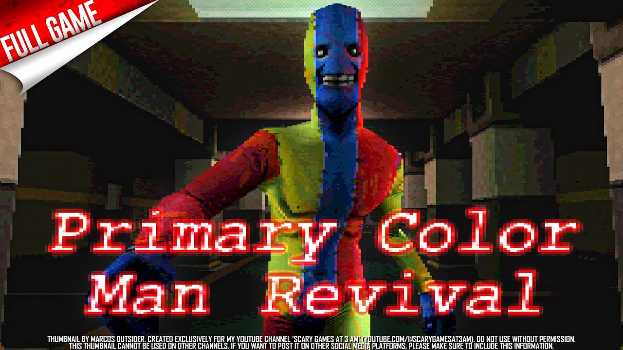 Primary Color Man Revival (No Commentary Longplay) ALL SCENARIOS - YouTube