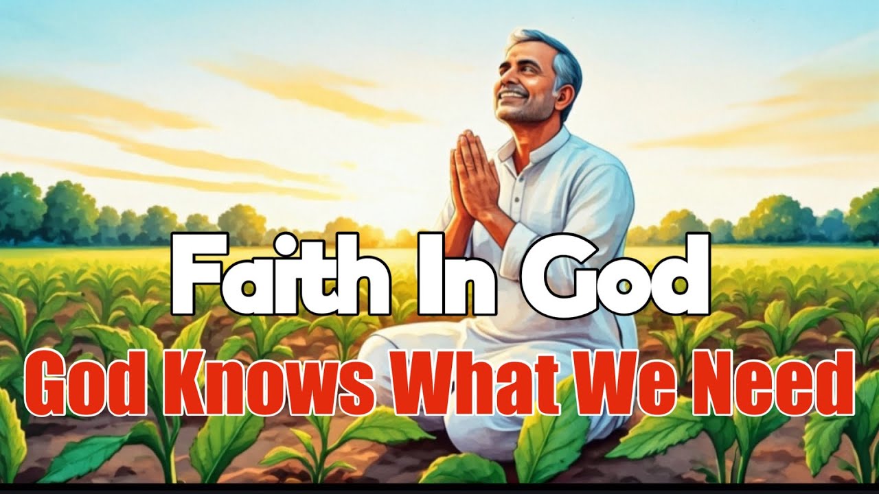 God Knows What We Need - Story of farmer and drought in English | Faith ...