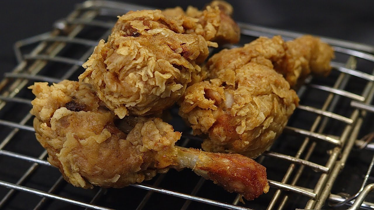 Fried Chicken with Unique Style | KFC Style Fried Chicken | Korean ...