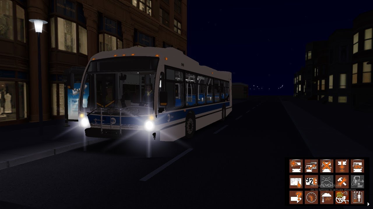 omsi 2: liberty map [NIGHT] - YouTube