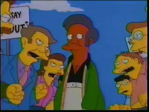 The Simpsons Fox Syndication Promo "Much Apu About Nothing" - YouTube