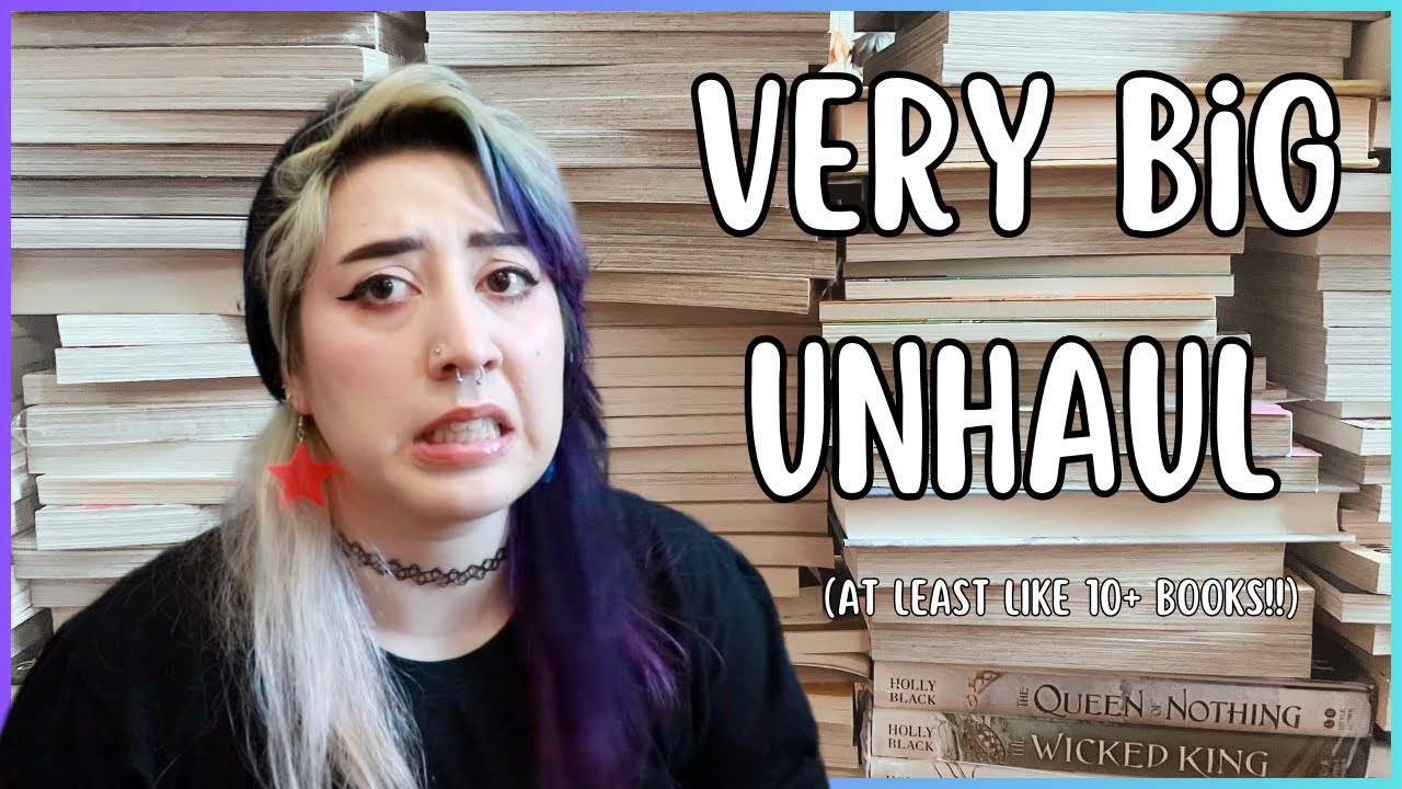 super duper extra large book unhaul - YouTube