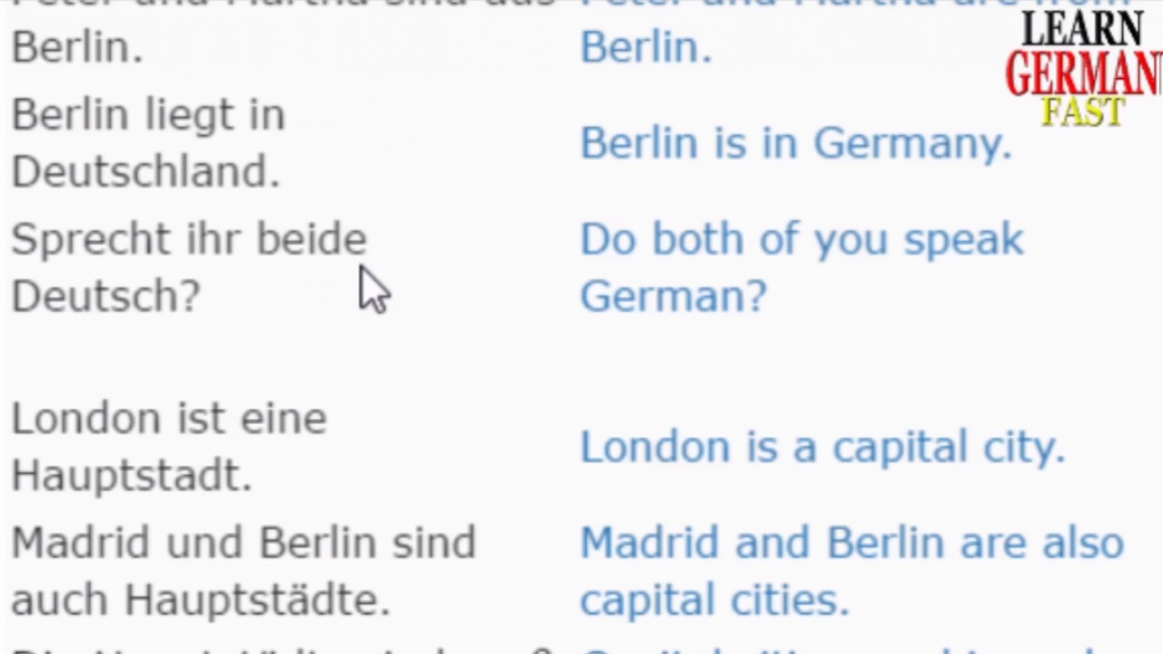 German Language Learn Fast With English Lesson 1 YouTube german-language-learn-fast-with-english-lesson-1-youtube