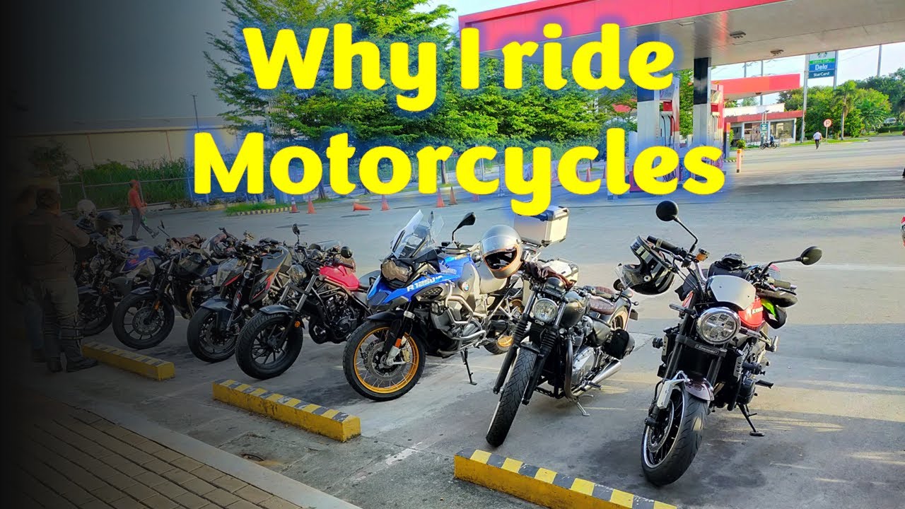 Why I ride motorcycles... A beginner rider explains the choice he made ...