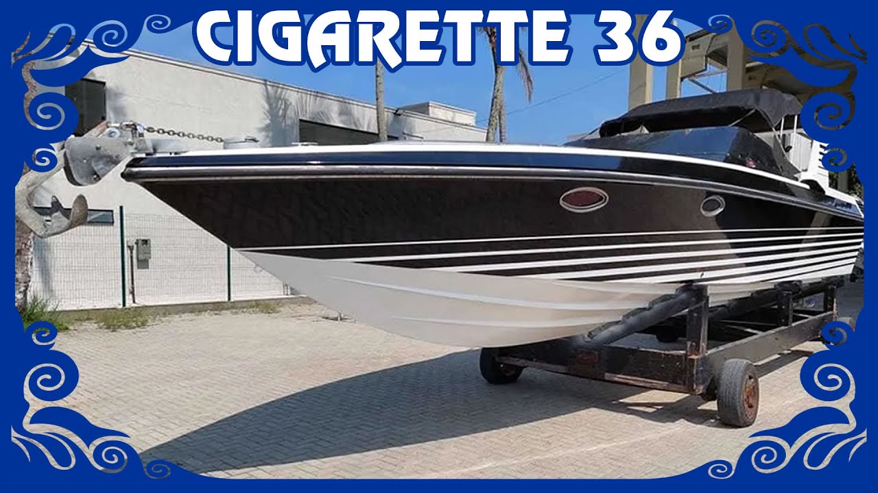 LANCHA CIGARETTE 36 - YouTube