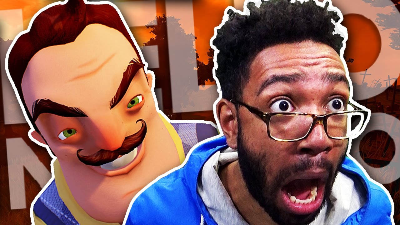 MY NEIGHBOR IS A LITTLE TOO FRIENDLY!!!! - [Hello Neighbor - RANDOM ...