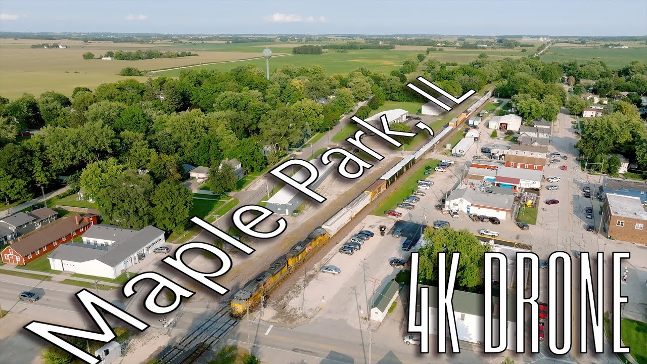 Maple Park, IL 4K Aerial Views with Mavic 3 Drone - YouTube
