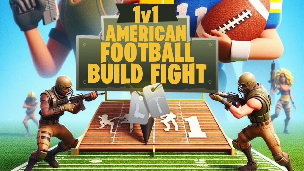 1V1 American FootBall Build Fights Map Now Open For Play Map Code 1599 ...