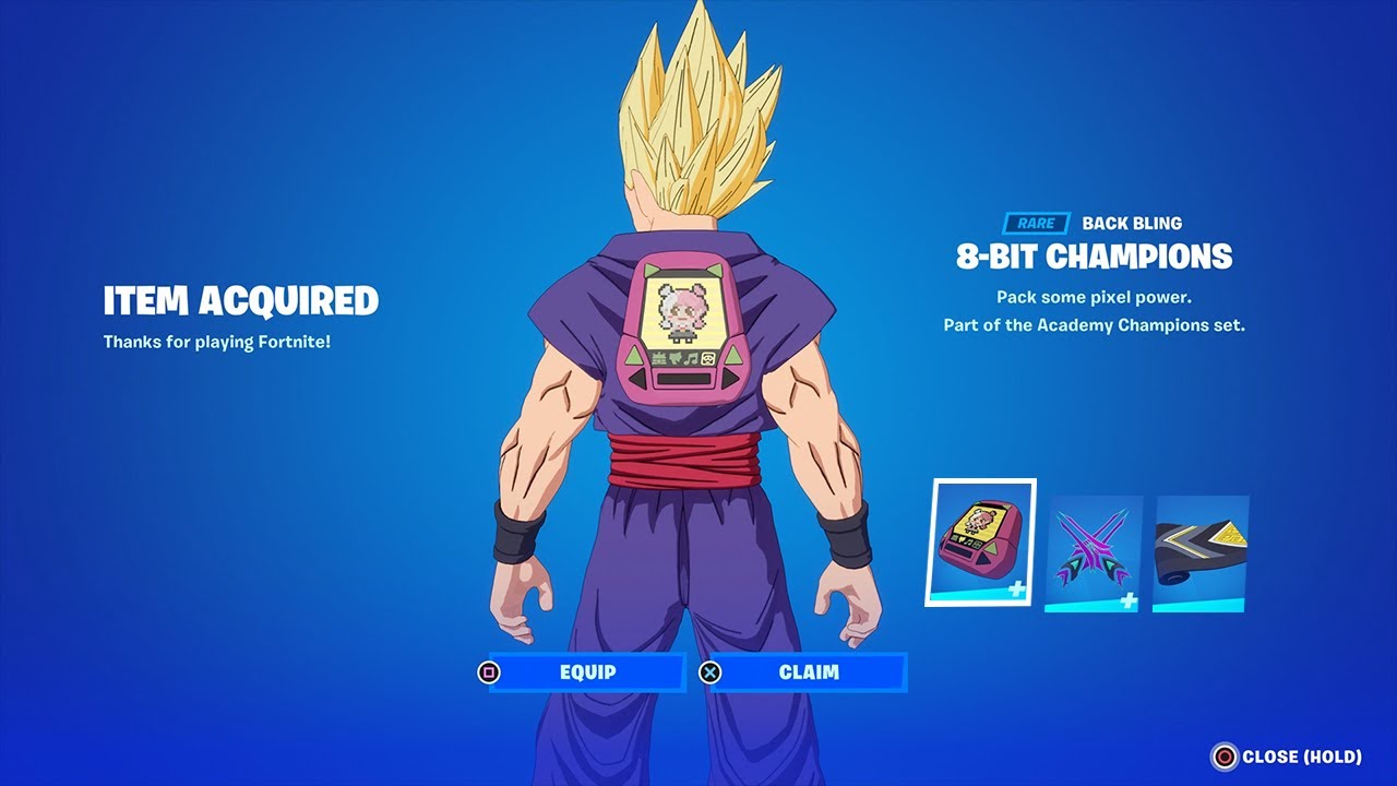How To Get Academy Champion Gear FREE In Fortnite! (8-Bit Champions ...